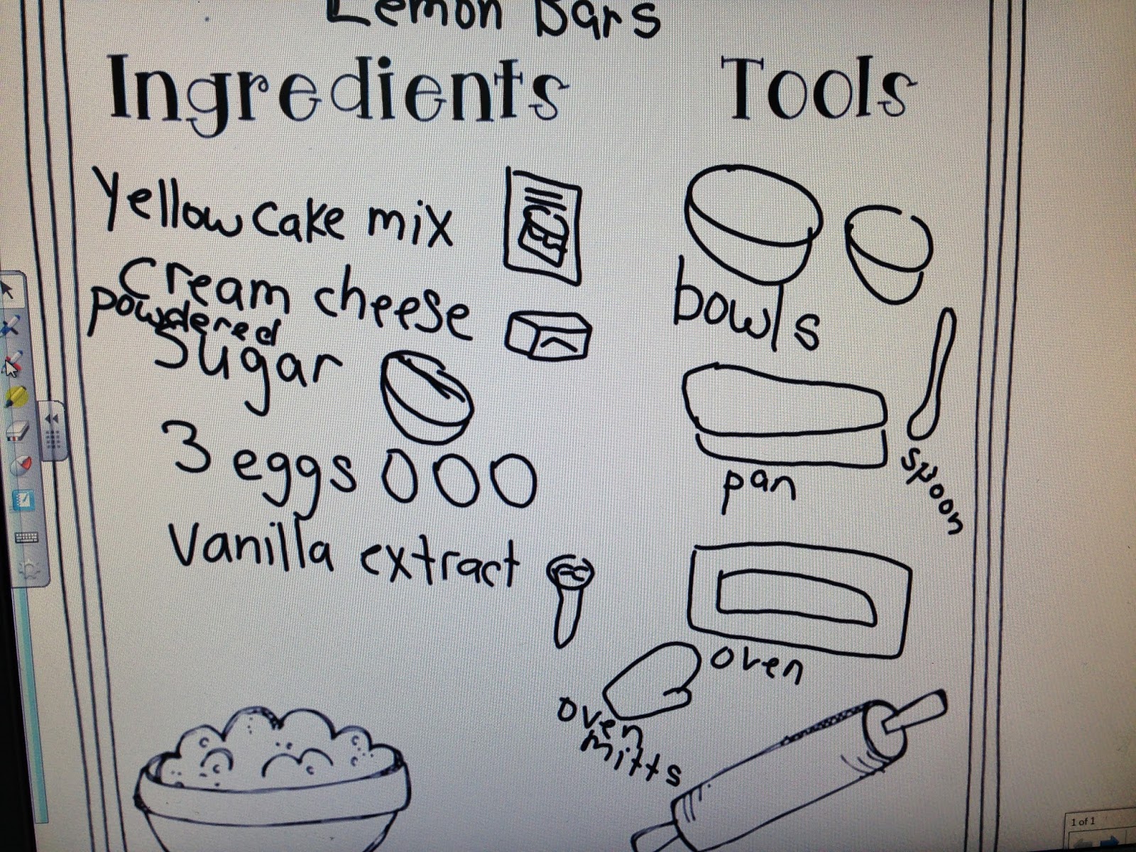 The Adventures of a K/1 Teacher: K/1 Procedural Writing Unit: Recipes