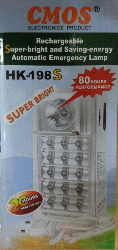 Lampu Emergency Lamp cmos HK198S Led