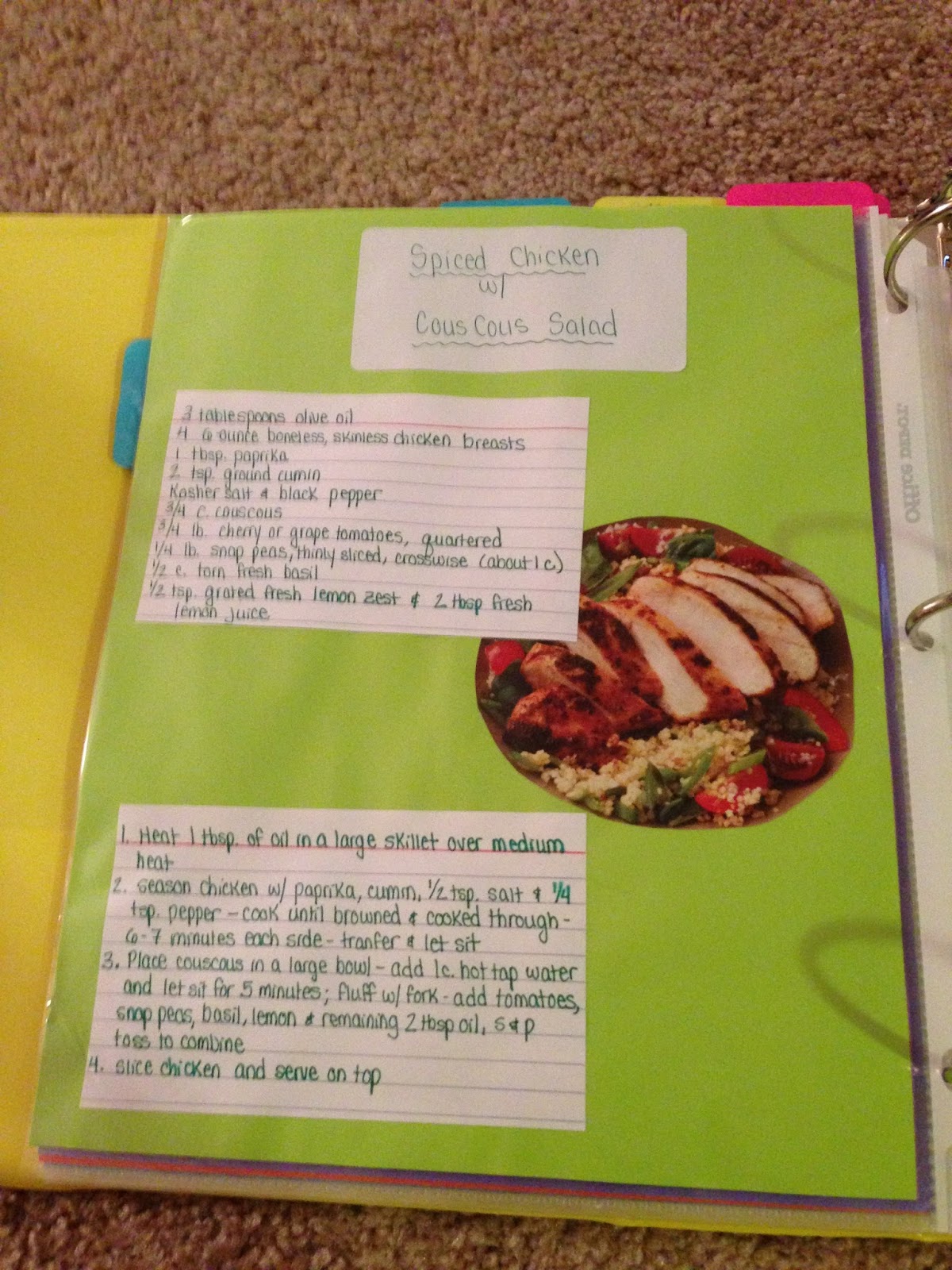 Hello, my name is...: Recipe Book