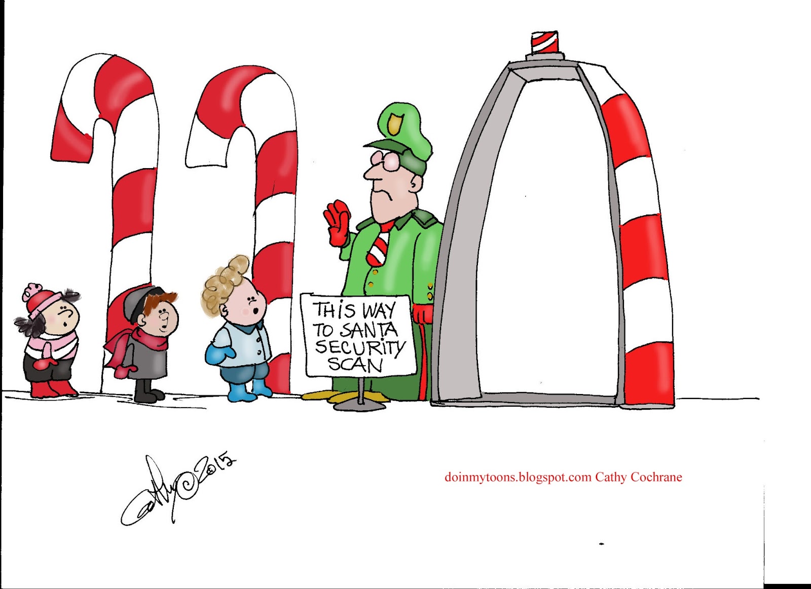 DoinMyToons: Santa Security Scan