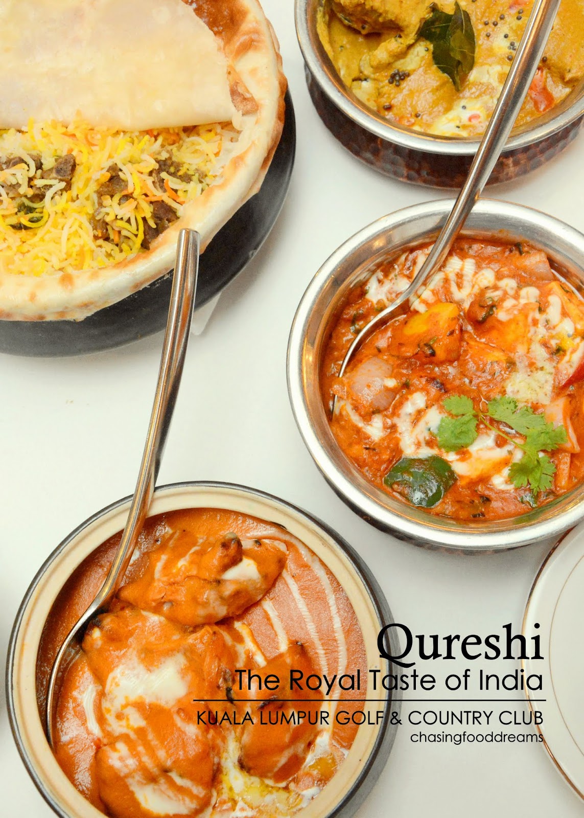 CHASING FOOD DREAMS: Qureshi Restaurant @ Kuala Lumpur Golf & Country Club