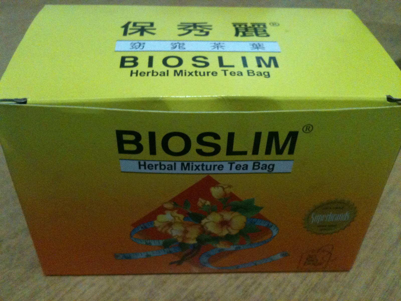 エイミー . チン: Bioslim herbal tea