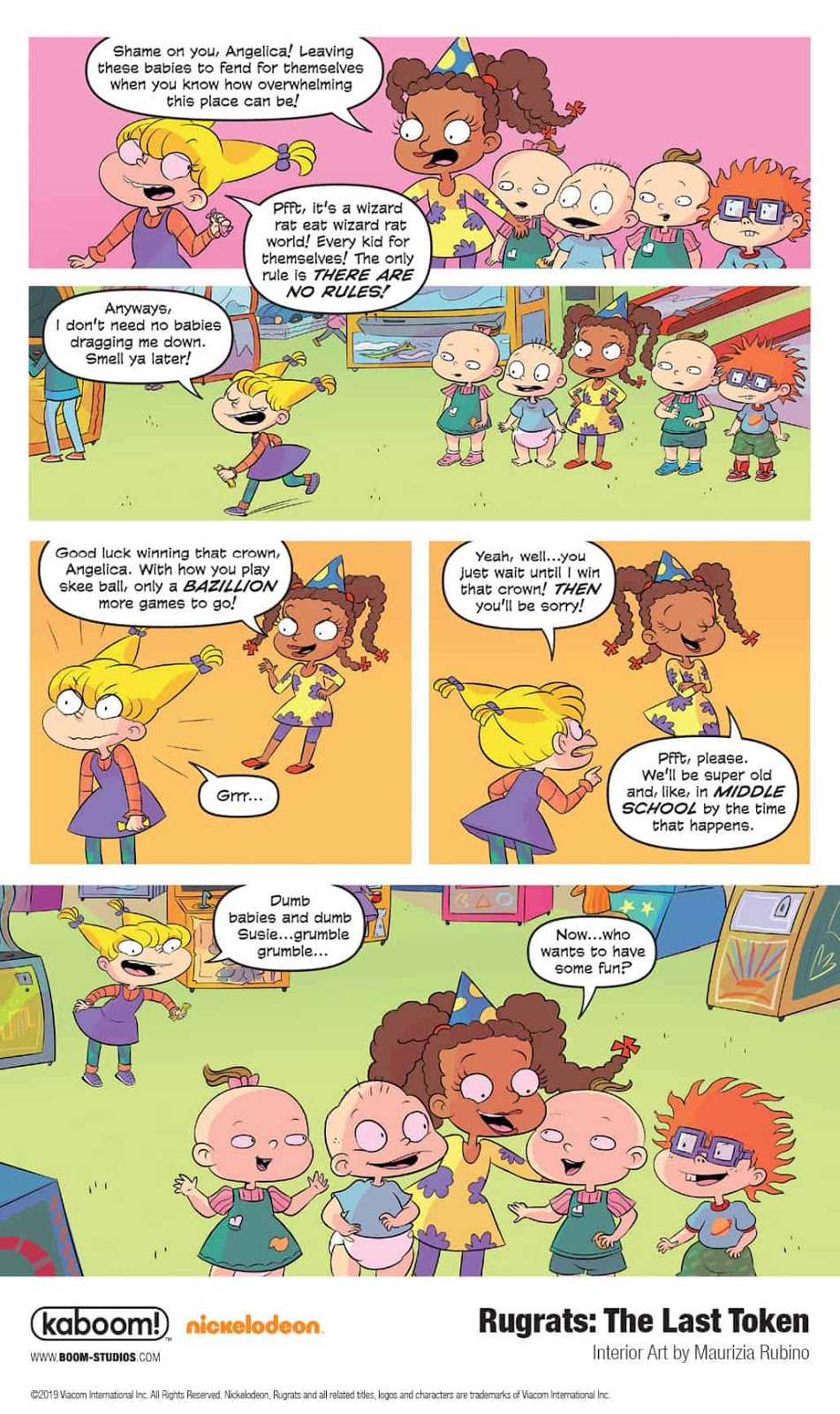 NickALive!: BOOM! Studios Unveils First Look at 'Rugrats: The Last Token'