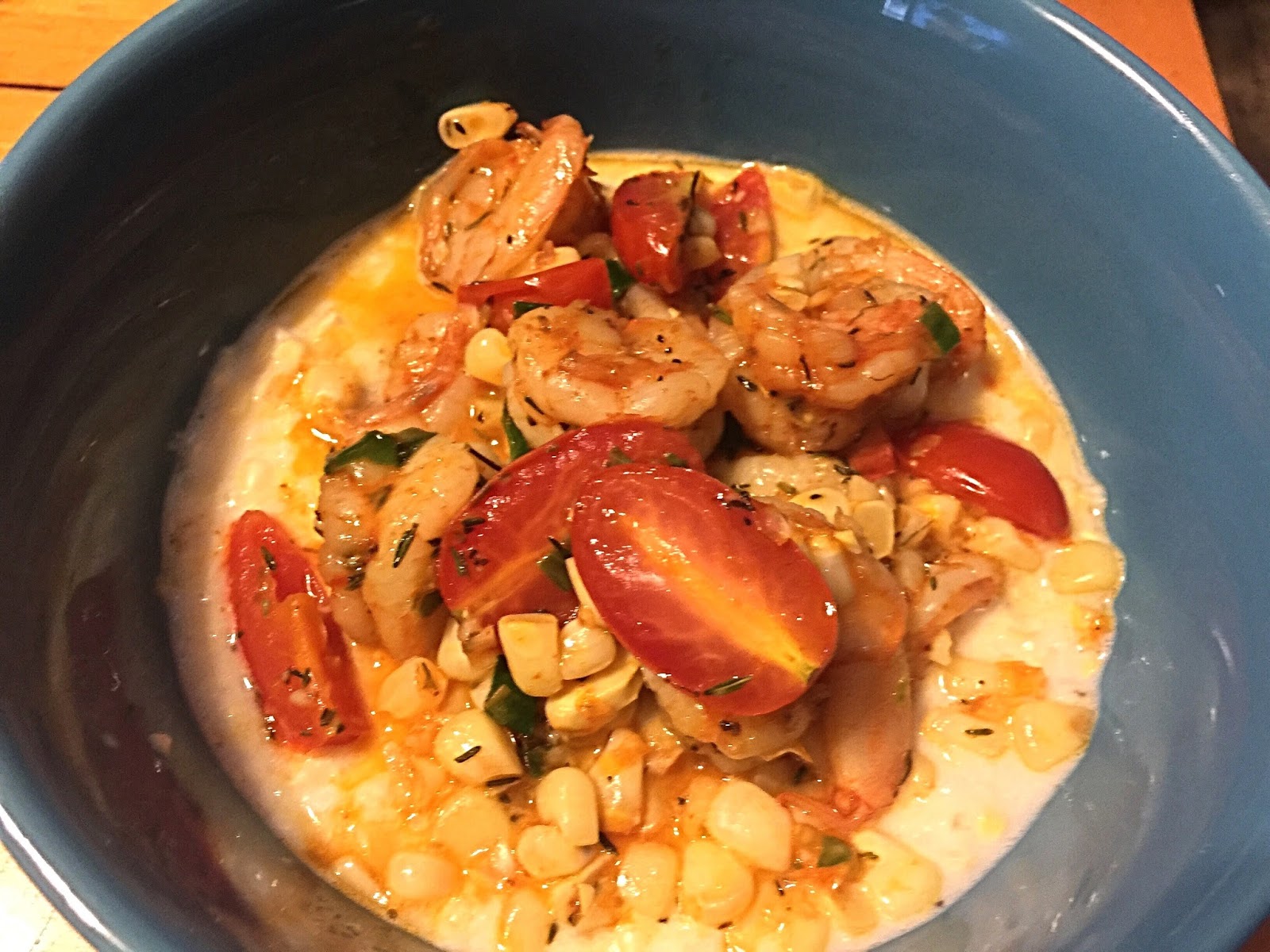 Al's Recipe Reviews: Creole Shrimp and Creamed Corn
