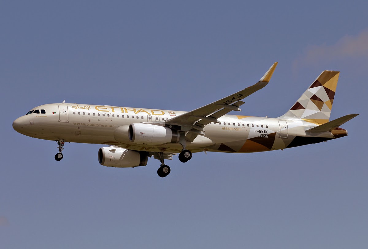 Airbus Hamburg Finkenwerder News: A320-232SL, Etihad Airways, A6-EJA ...