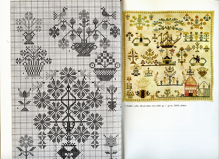 N e e d l e p r i n t: SOLD Embroidery Motifs From Dutch Samplers * £20 ...