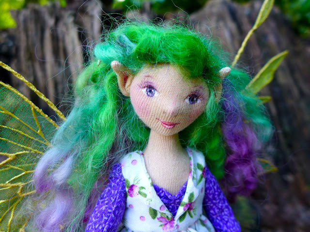 The Fairies Nest - OOAK Cloth Dolls & Fiber Fantasies: Spring Fairies ...