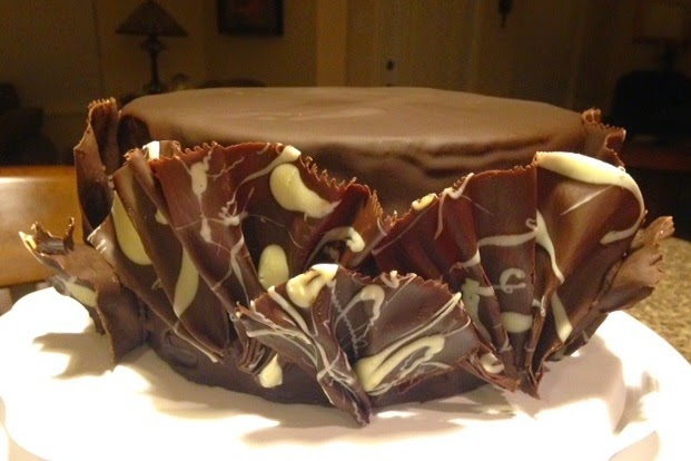 Jill Takes The Cake: Ruffled Chocolate Fans