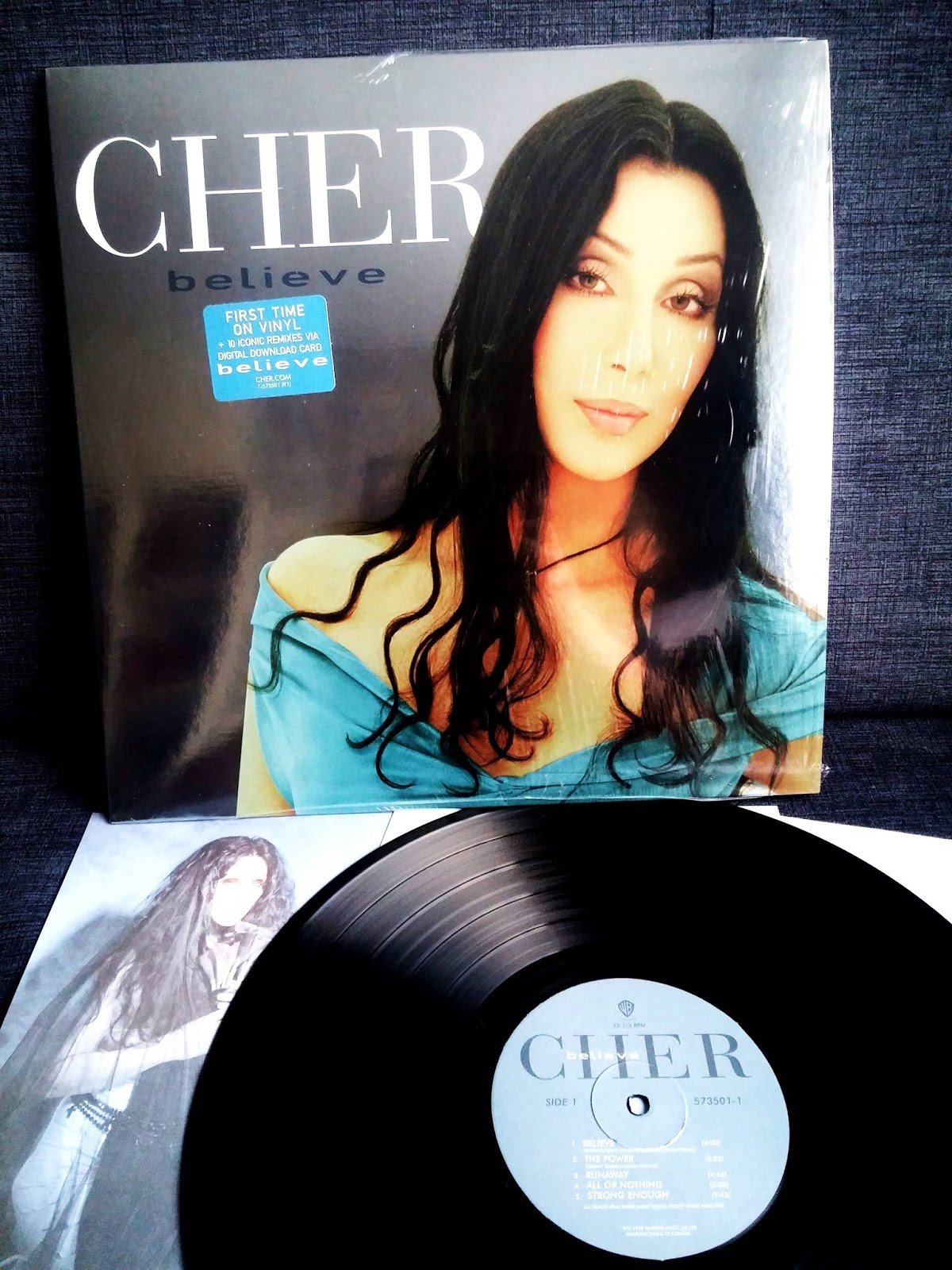 Maištinga siela: Vinilinė plokštelė: Cher - Believe [Vinyl, LP] (album ...