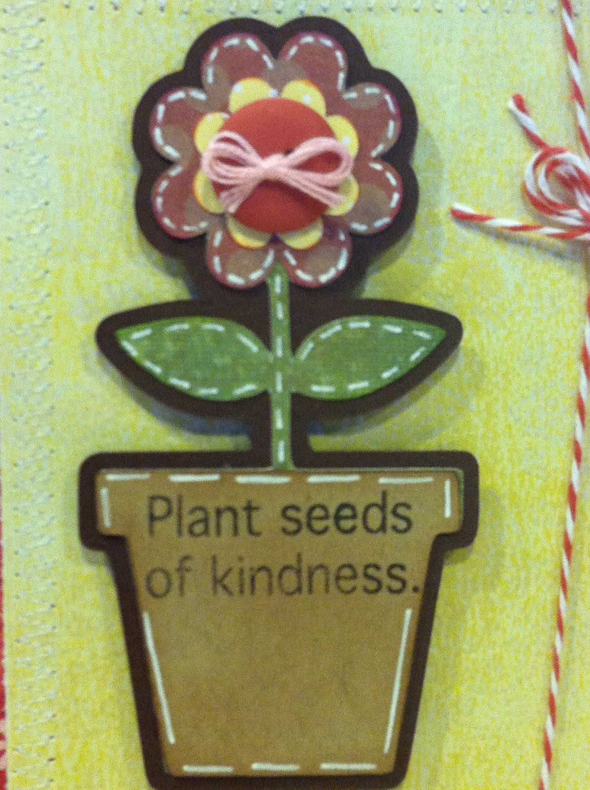 Gettin' Crafty Starkie: Plant Seeds of Kindness