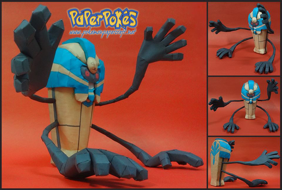 PaperPokés - Pokémon Papercraft: COFAGRIGUS (Happy Halloween!)