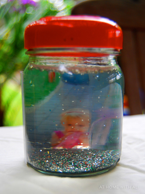 At home with Ali: A homemade snow dome
