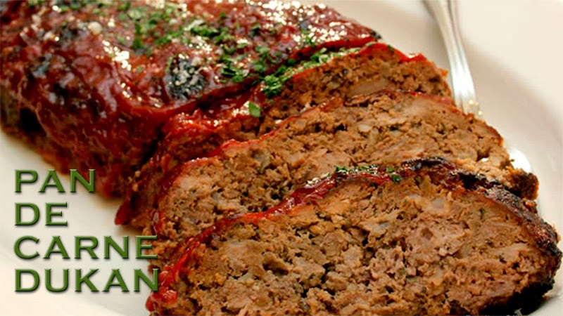 ABCDietas y Salud. Recetas, Información y Guía.: PAN DE CARNE DUKAN ...