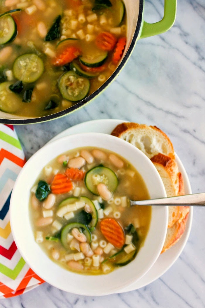 Spring Minestrone Soup