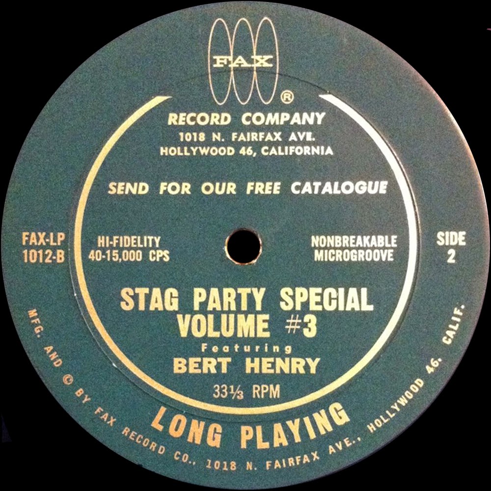 Vintage Stand-up Comedy: Bert Henry - Shocking Humor Of Bert Henry aka ...