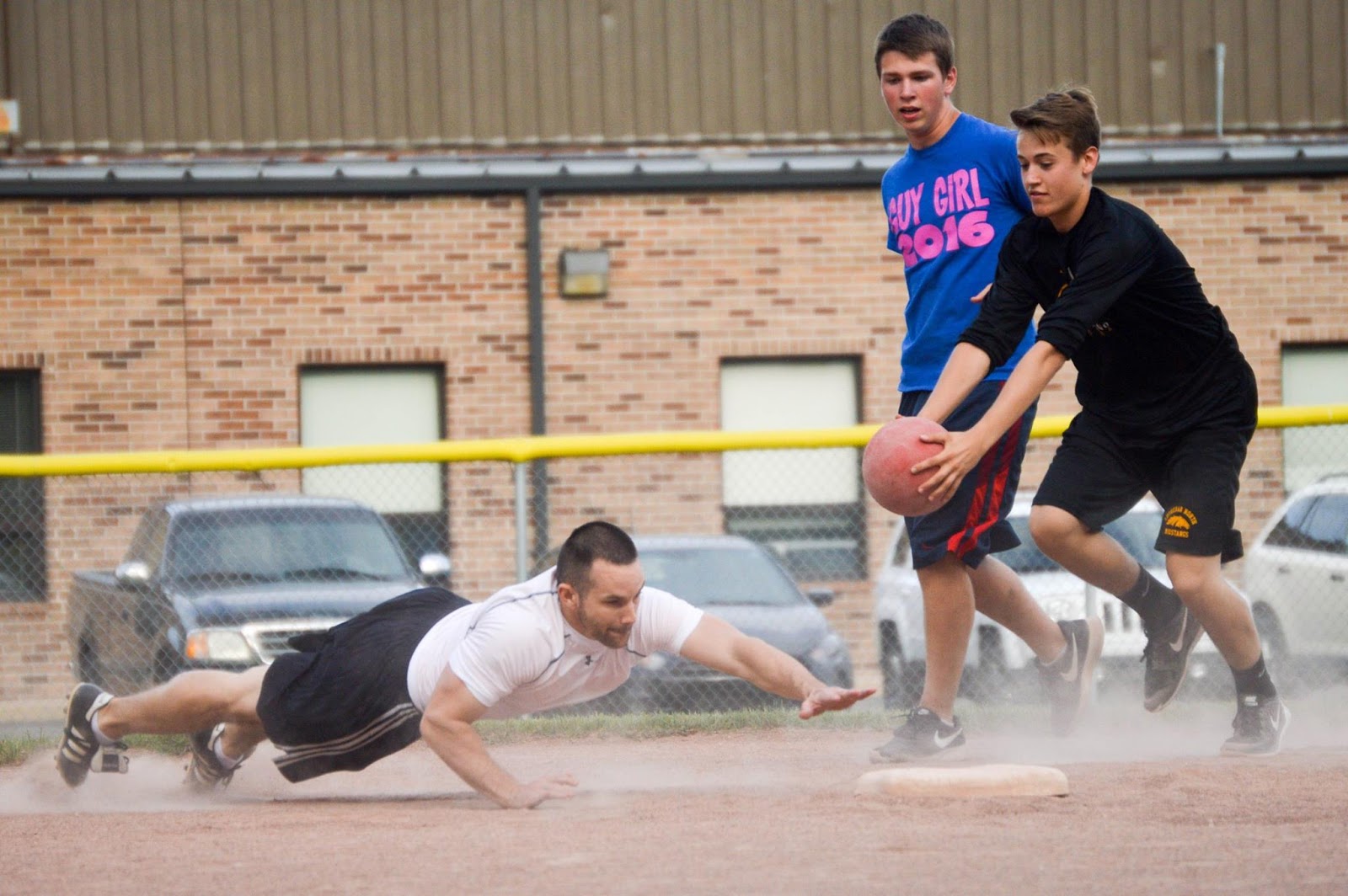 Lutheran North Example: Example Kickball, Fun, Encouragement, Summer
