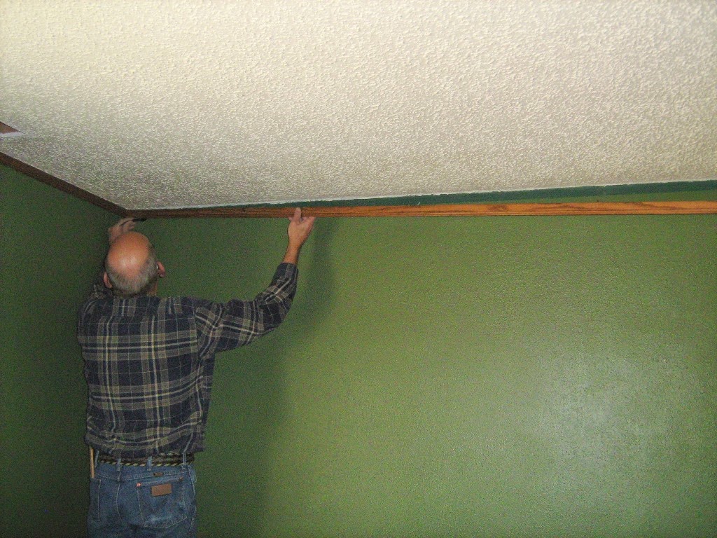 Kindred Style: Goodbye Popcorn Ceiling