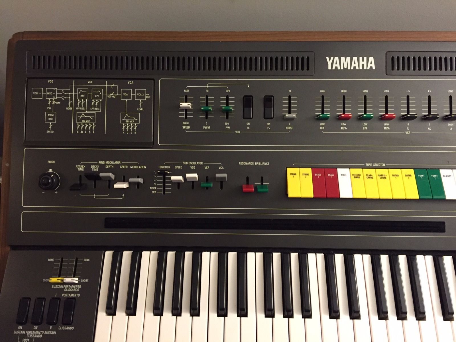 MATRIXSYNTH: Yamaha CS-60 Vintage Analog Synthesizer