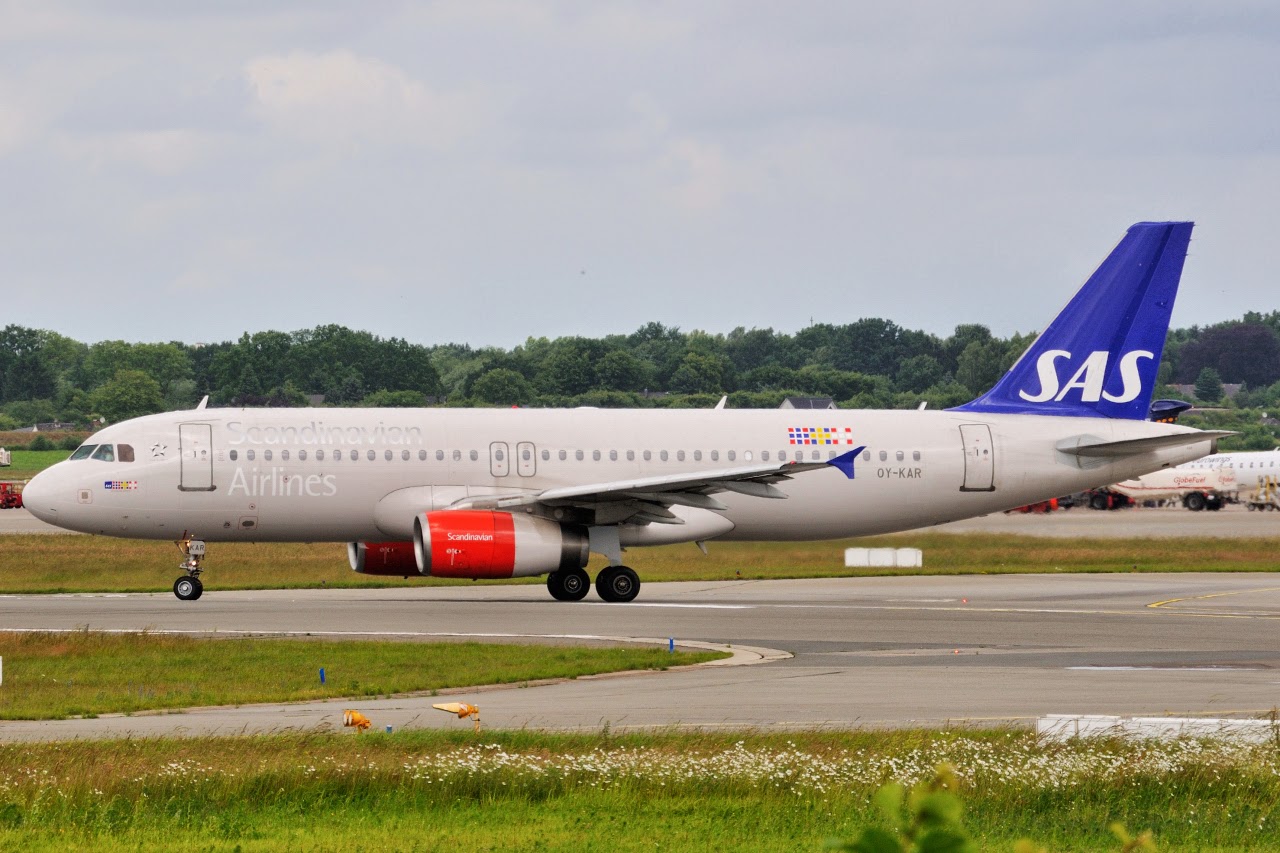 Airbus Hamburg Finkenwerder News: A320-232, SAS, OY-KAR (MSN 3159)