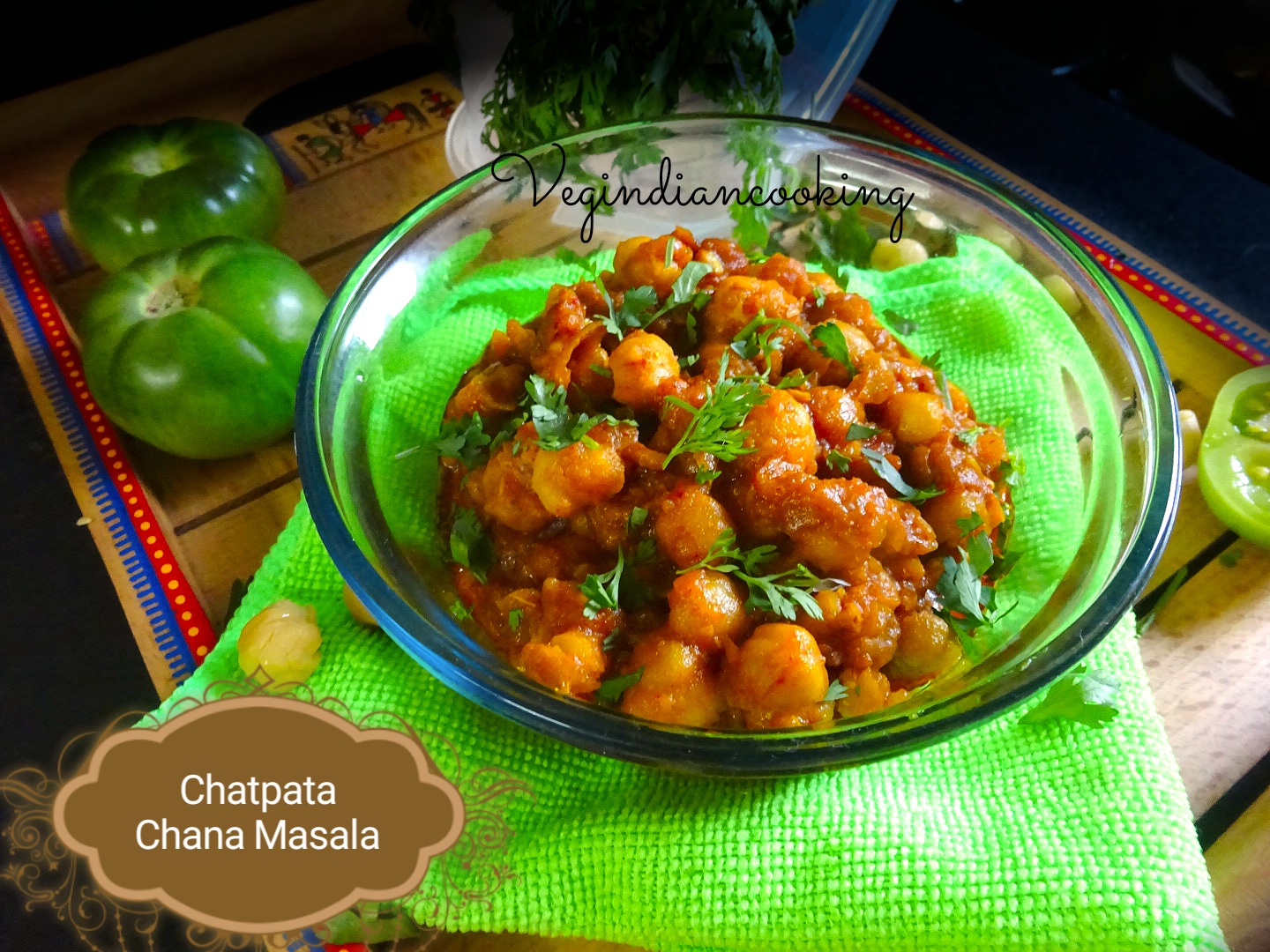 Veg Indian Cooking: Chatpata Chana Masala