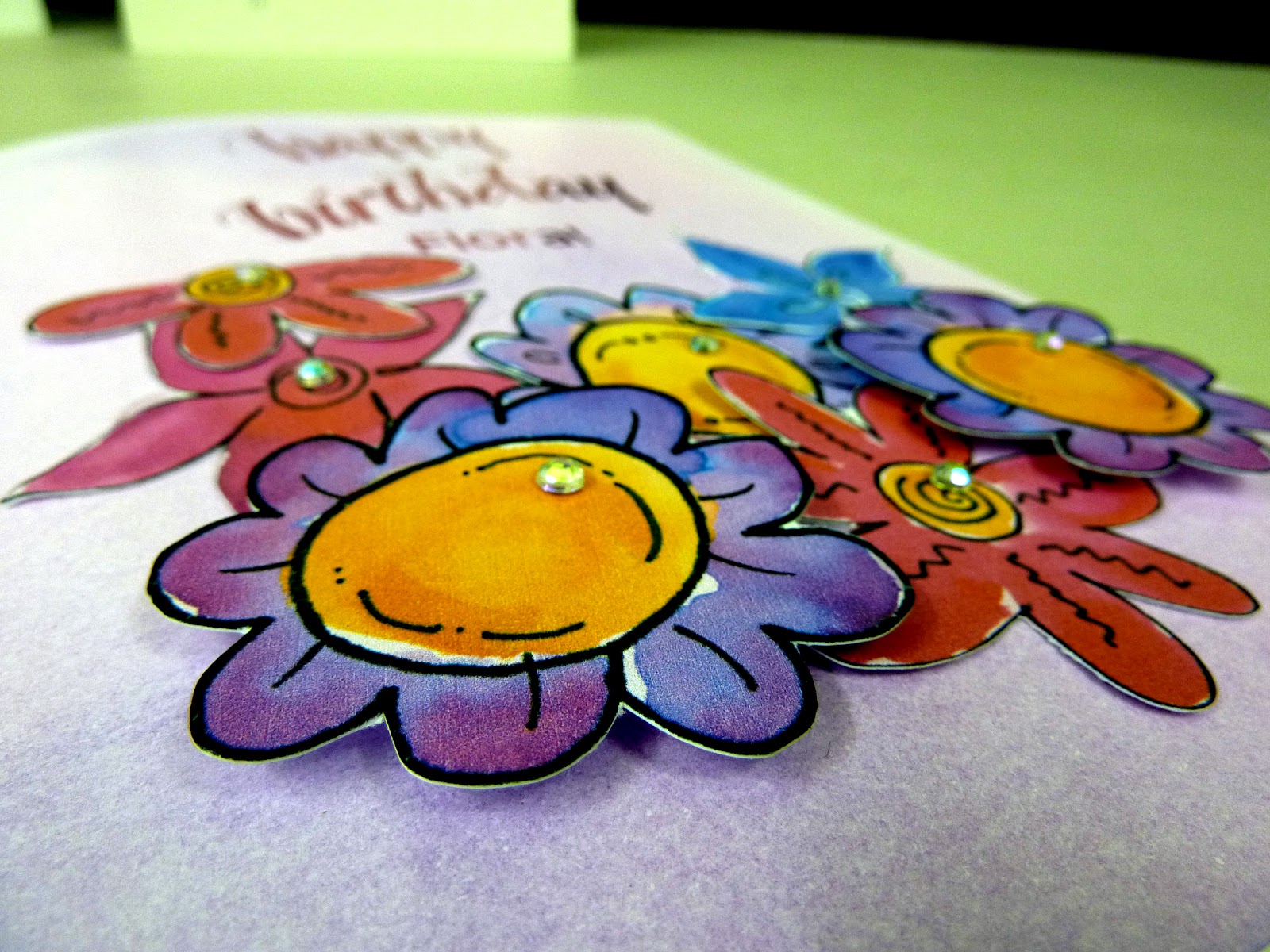 Makers and Shakers: HOW TO Make a hand made birthday card....