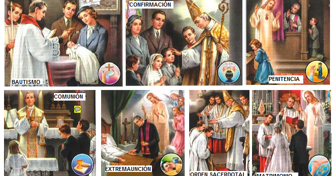 Los Sacramentos de la Iglesia Catolica