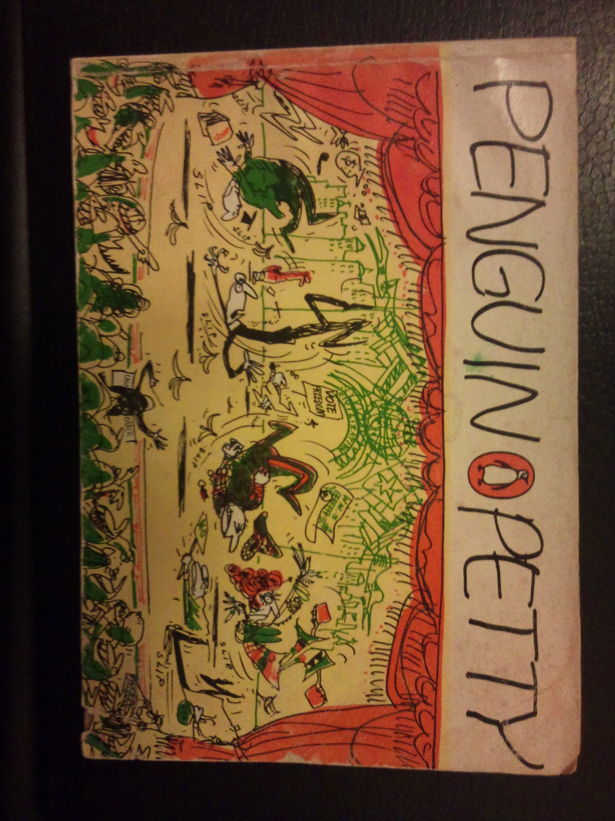 Cartoon Books of Interest: The Penguin John Glashan and Pnguin Petty