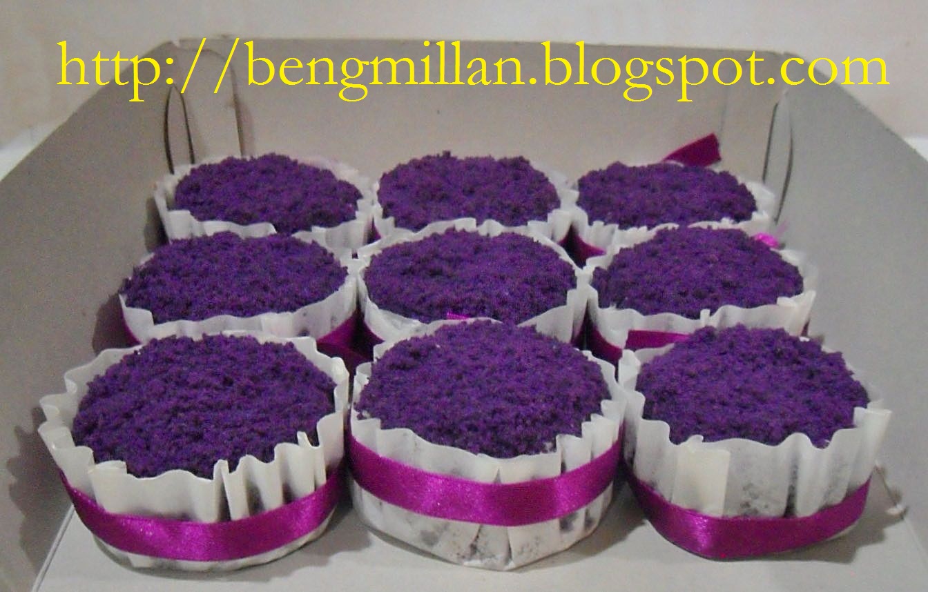 .: UBE CAKE in SINGLE SERVING