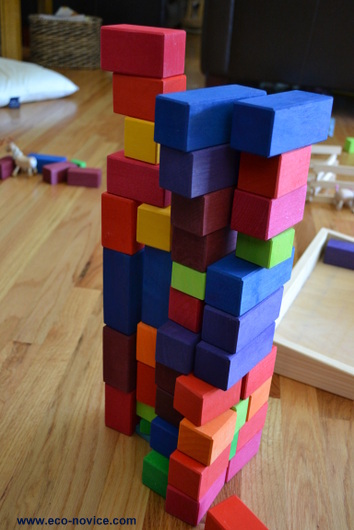 Worth Saving for the Grandkids: Colorful Wooden Blocks by Grimms ~ Eco ...