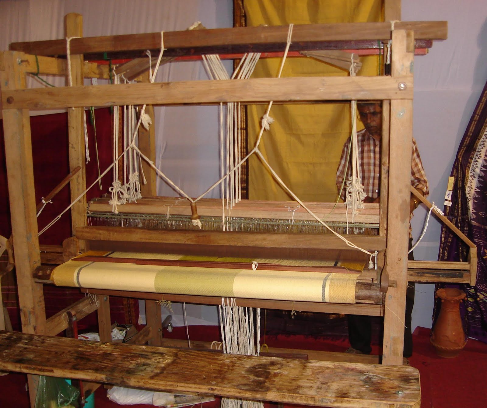 Handloom Exhibition in the city...