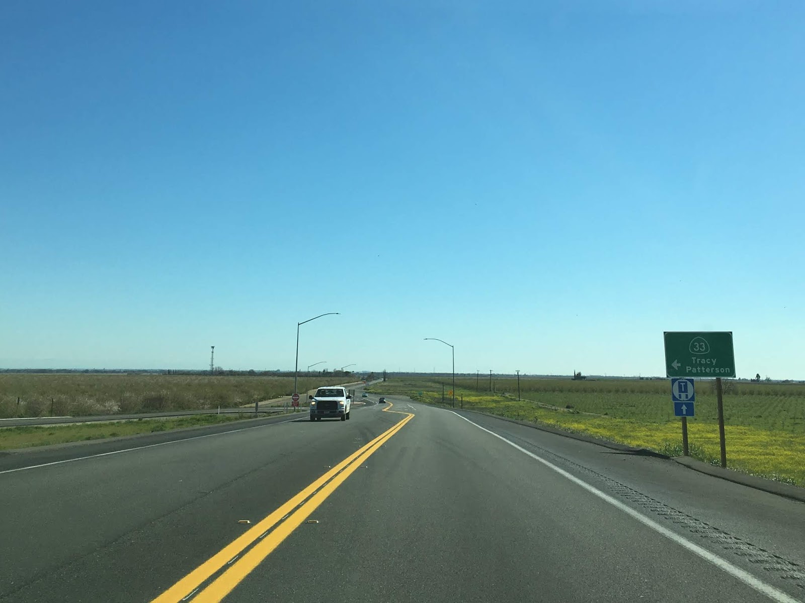 California State Route 132 and Signed County Route J132