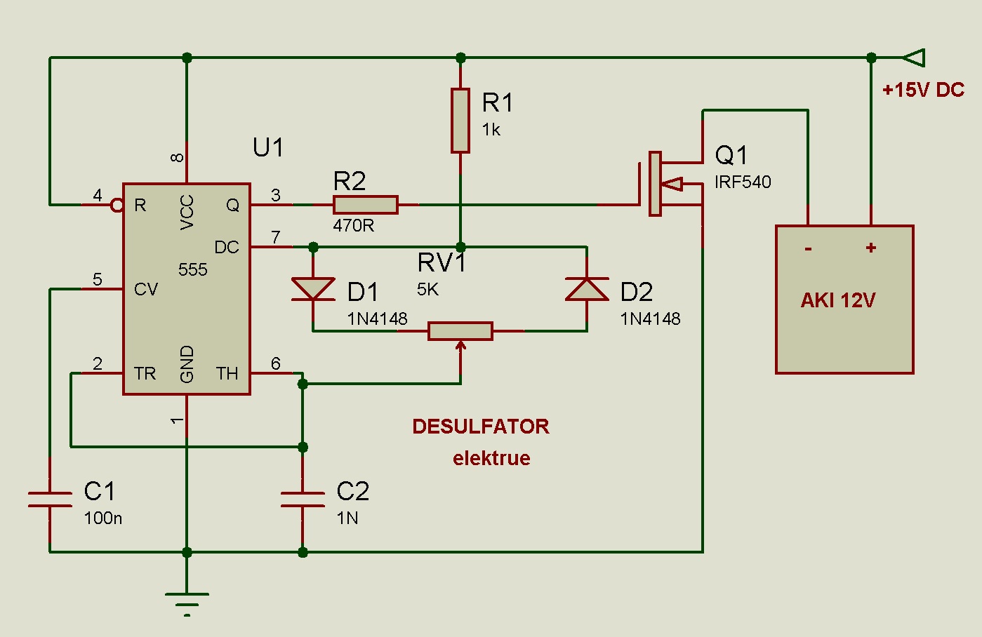 Membuat desulfator aki untuk memperbaiki aki yang loyo agar lebih tahan ...