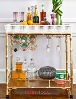 Cotton Candy: Fancy Bar Cart