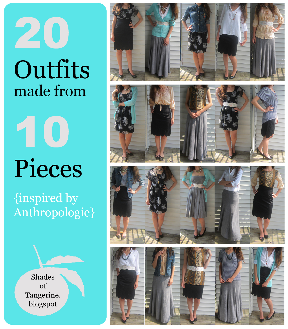 Shades Of Tangerine: Good{will outlet} Friday #50 ~ 20 Outfits from 10 ...
