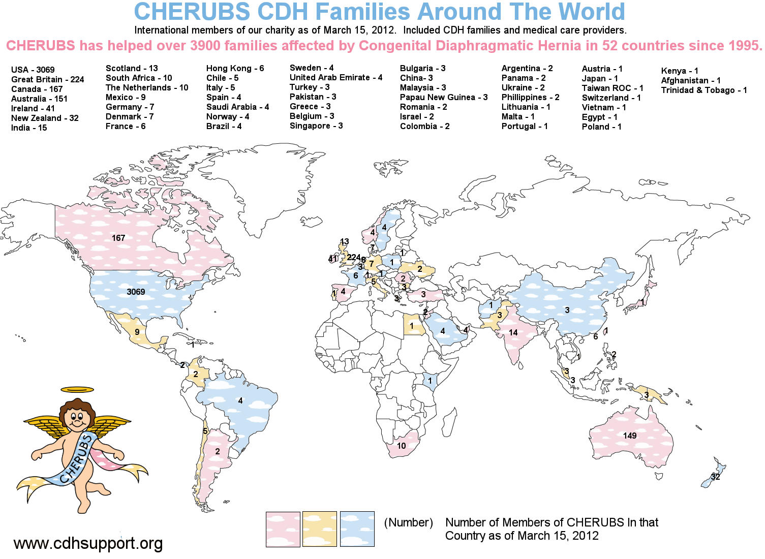 Congenital Diaphragmatic Hernia: 2012 Annual Member Census - CHERUBS ...