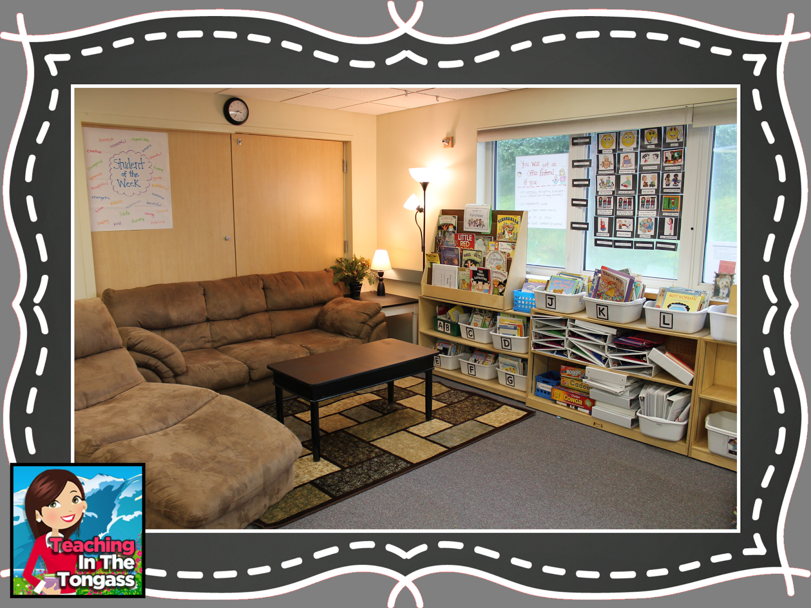 Burlap Chalkboard Classroom Decor - Teaching in the Tongass