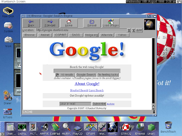 Chamba Iraheta: Así era Google en 1999
