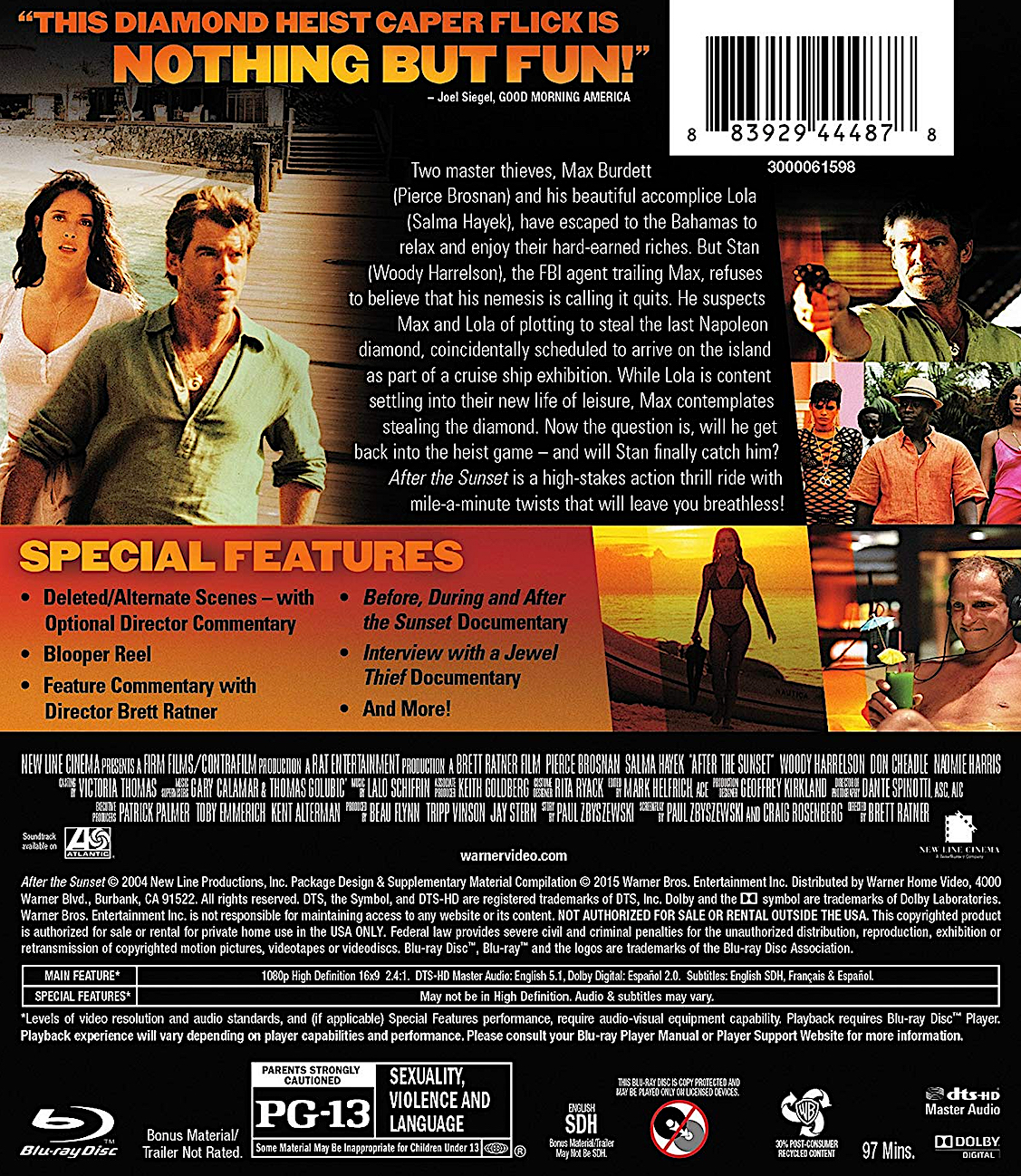blu-ray and dvd covers: WARNER BROTHERS STANDARD BLU-RAYS