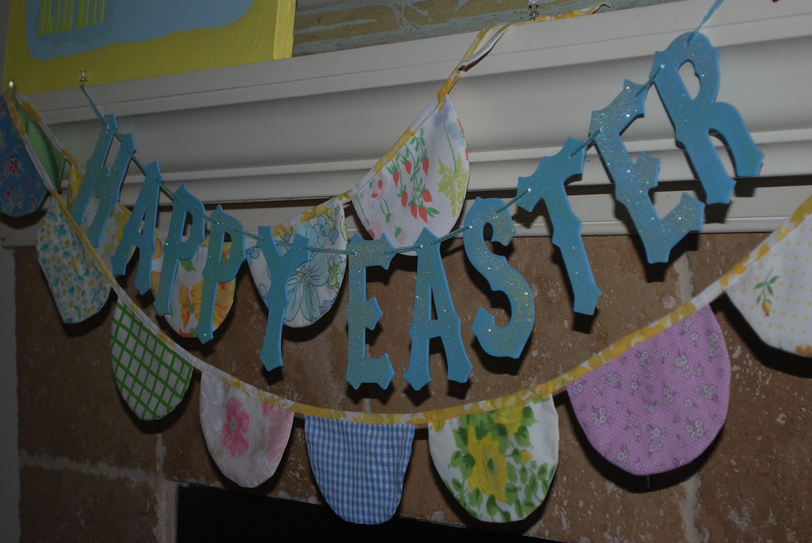 a snip of goodness: Happy vintage sheet bunting tutorial