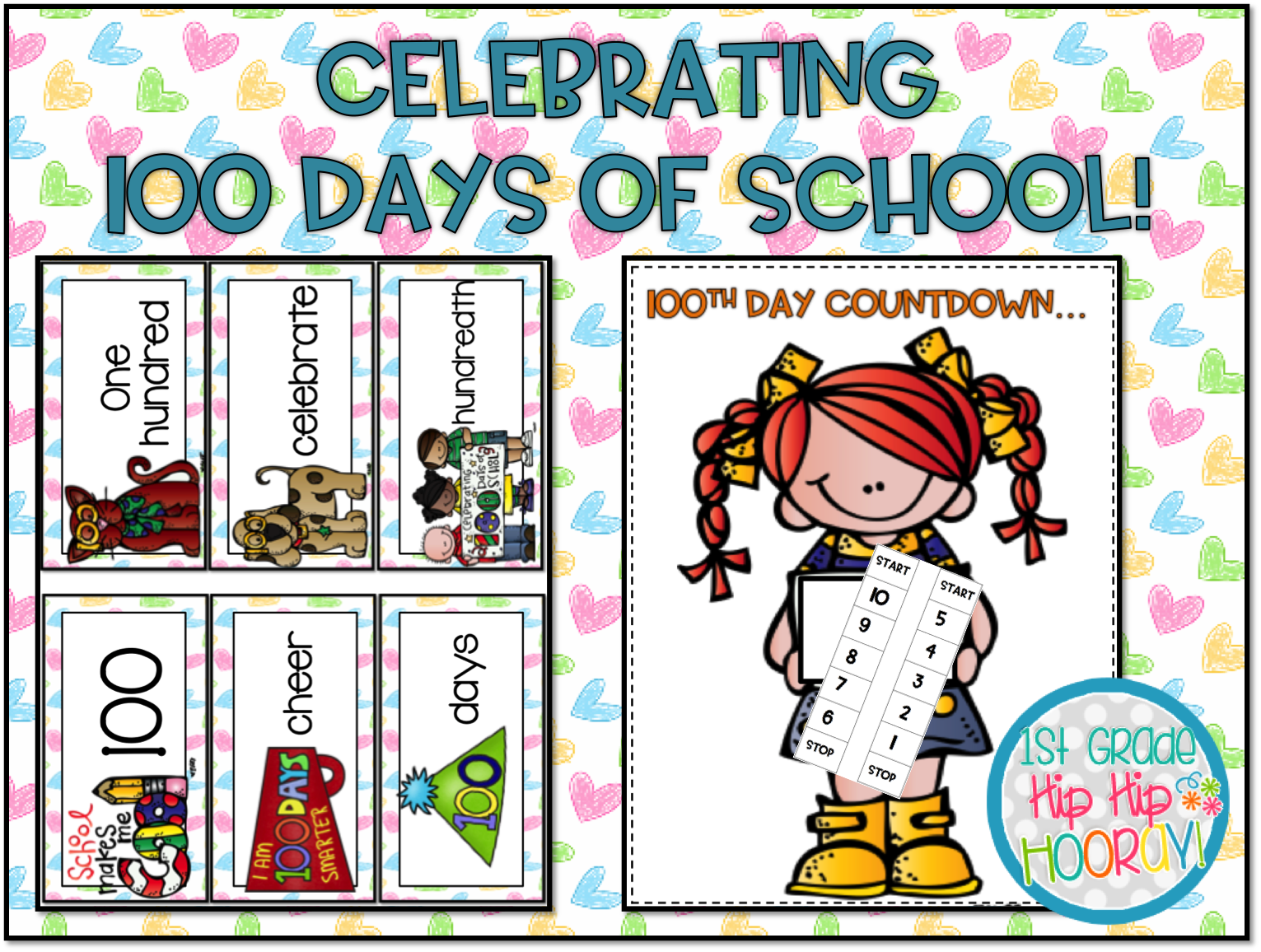 1st Grade Hip Hip Hooray!: 100th Day or 120th Day!