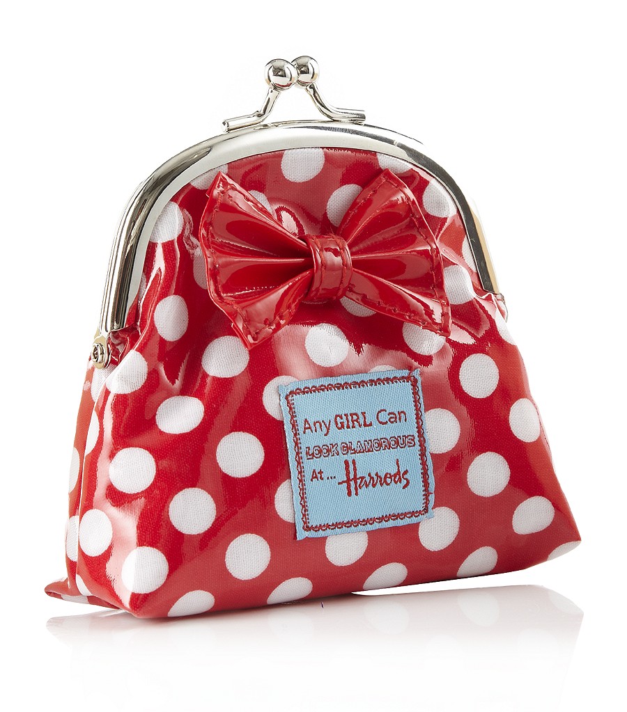 Harrods Red Polka Dot Clip Purse - RM54 | Couture Stop Shop