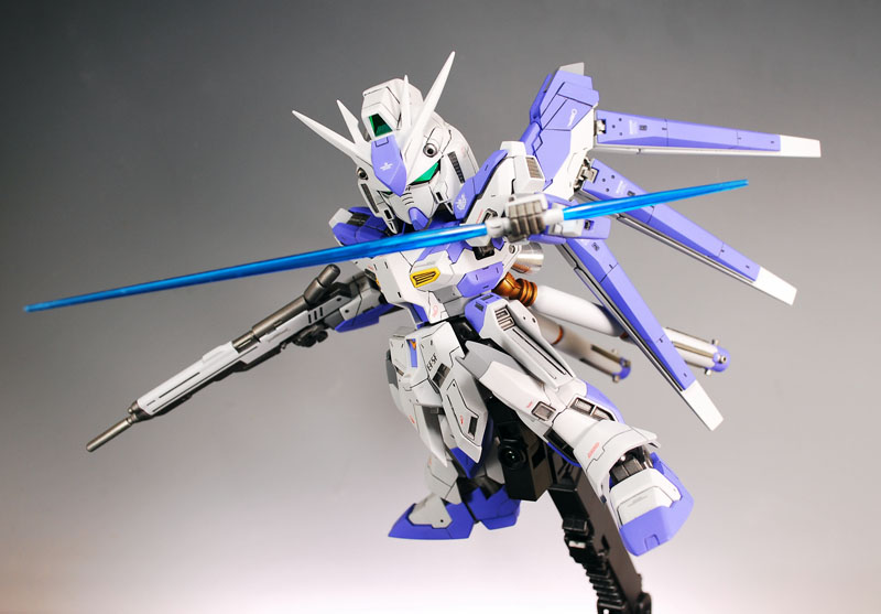 GUNDAM GUY: SD RX-93-v2 Hi-v Gundam - Custom Build