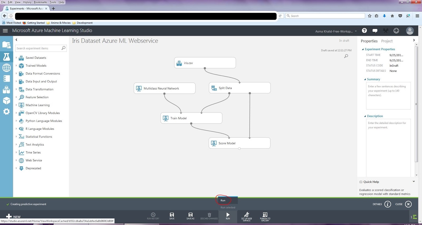 Azure Machine Learning: Iris Model Client Application - Asma's Blog