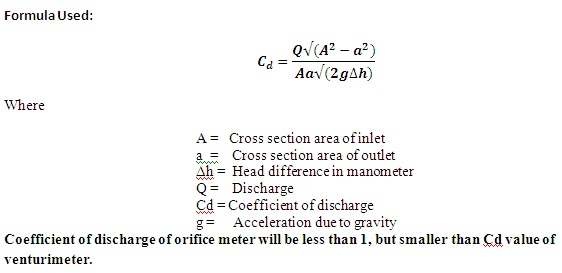 Mechanical Engineering: Lab Manual for Fluid Mechanics