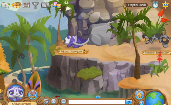 Animal Jam Wiki-AJ-pedia Pizzadrop: Crystal Sands changings?