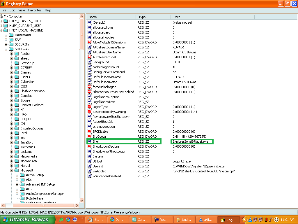 Edit Start Menu Text Xp