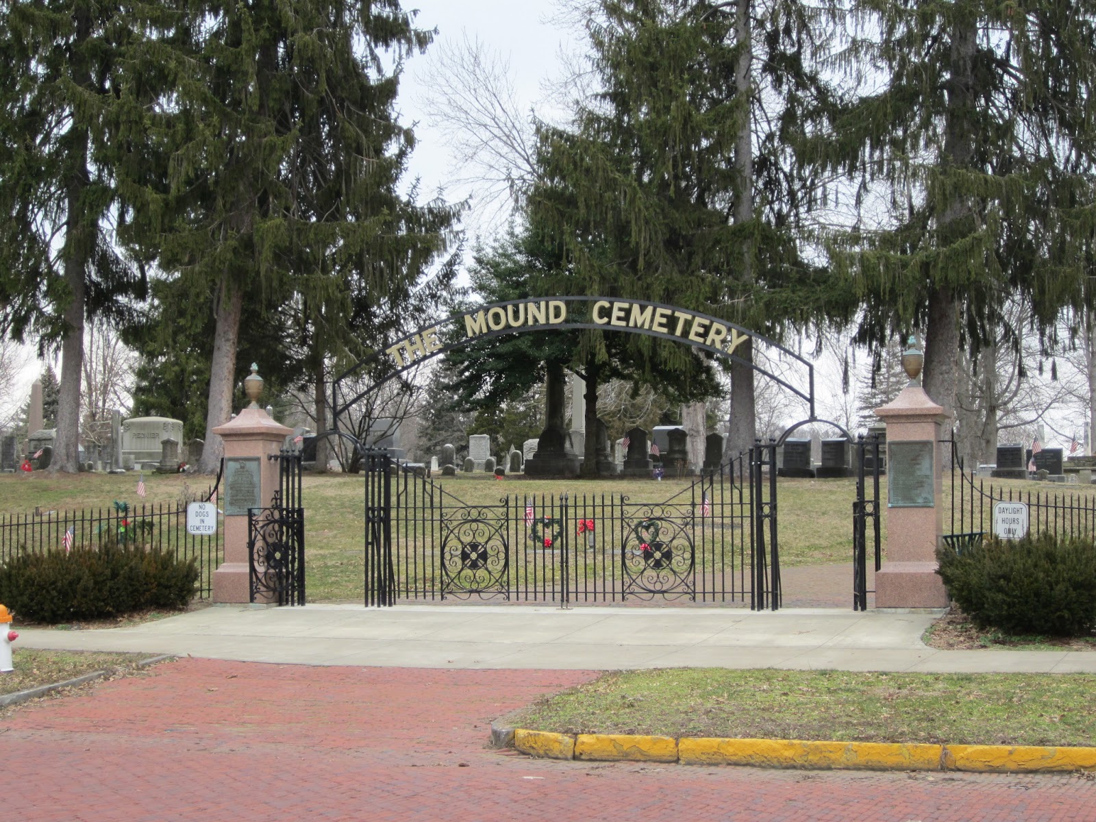Beware of the Rug: Mound Cemetery, Marietta, Ohio