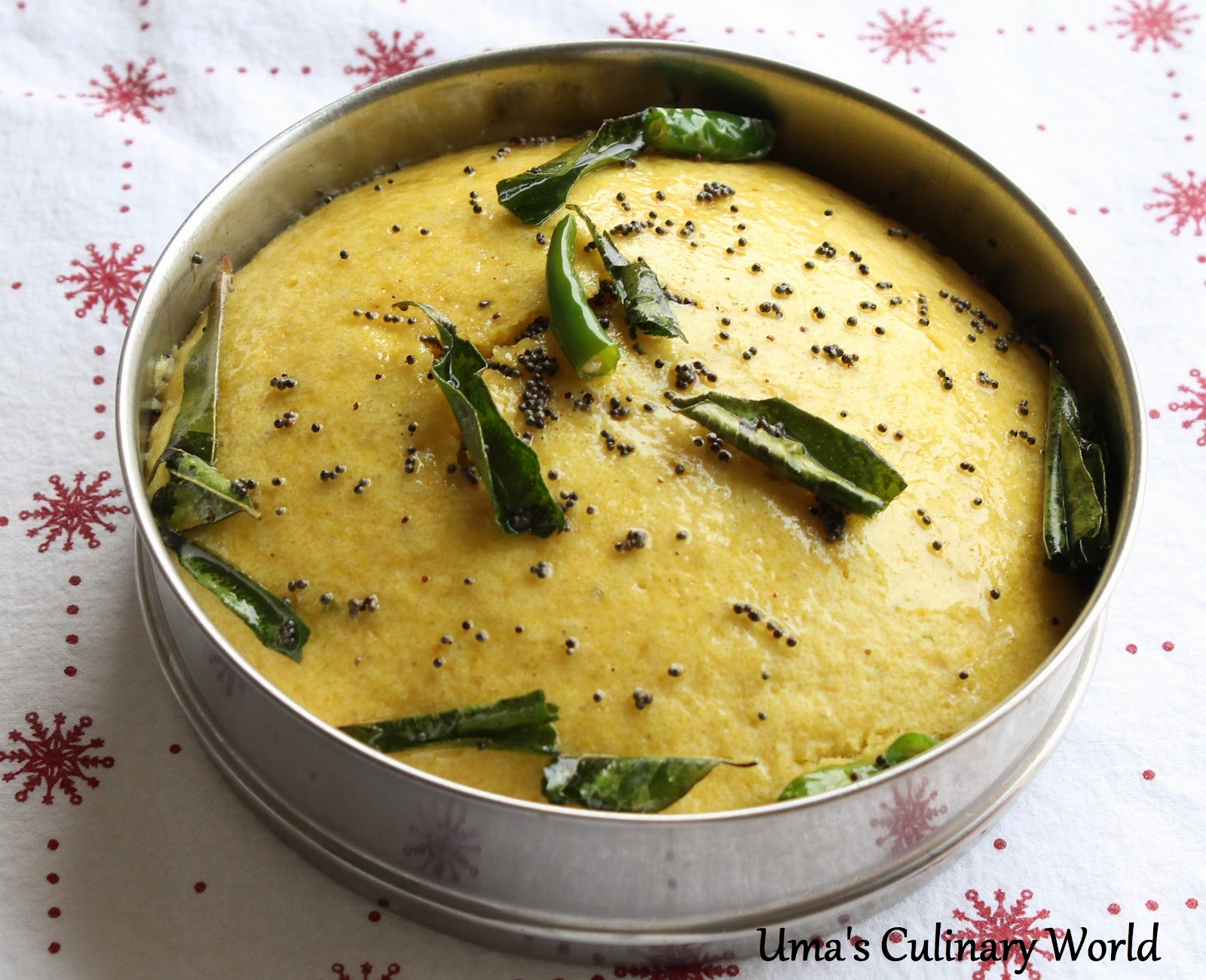 Instant Besan Khaman Dhokla