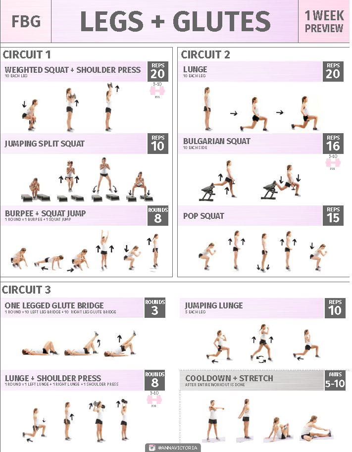 Fit Body Guide (FBG) by Anna Victoria