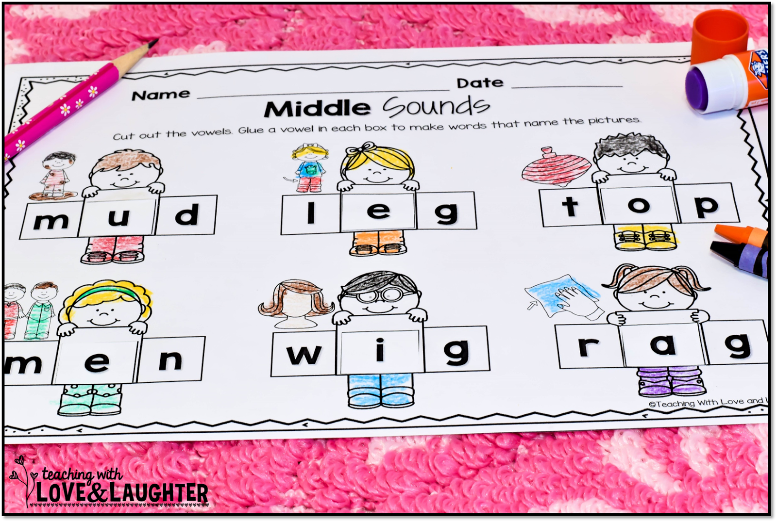 Teaching With Love and Laughter: Kindergarten Literacy Stations